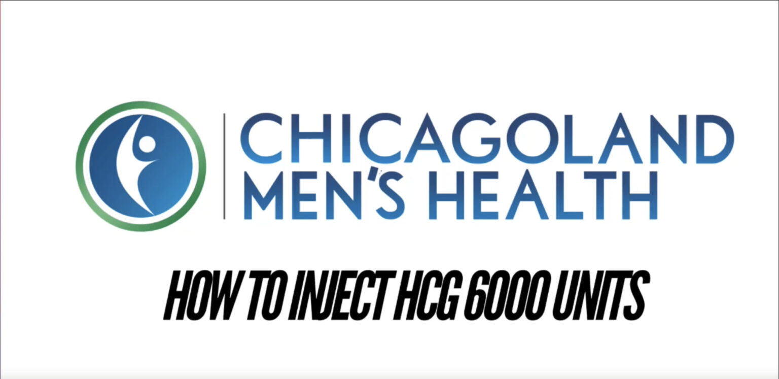 How to Inject HCG 6000 - Chicagoland Men's Health